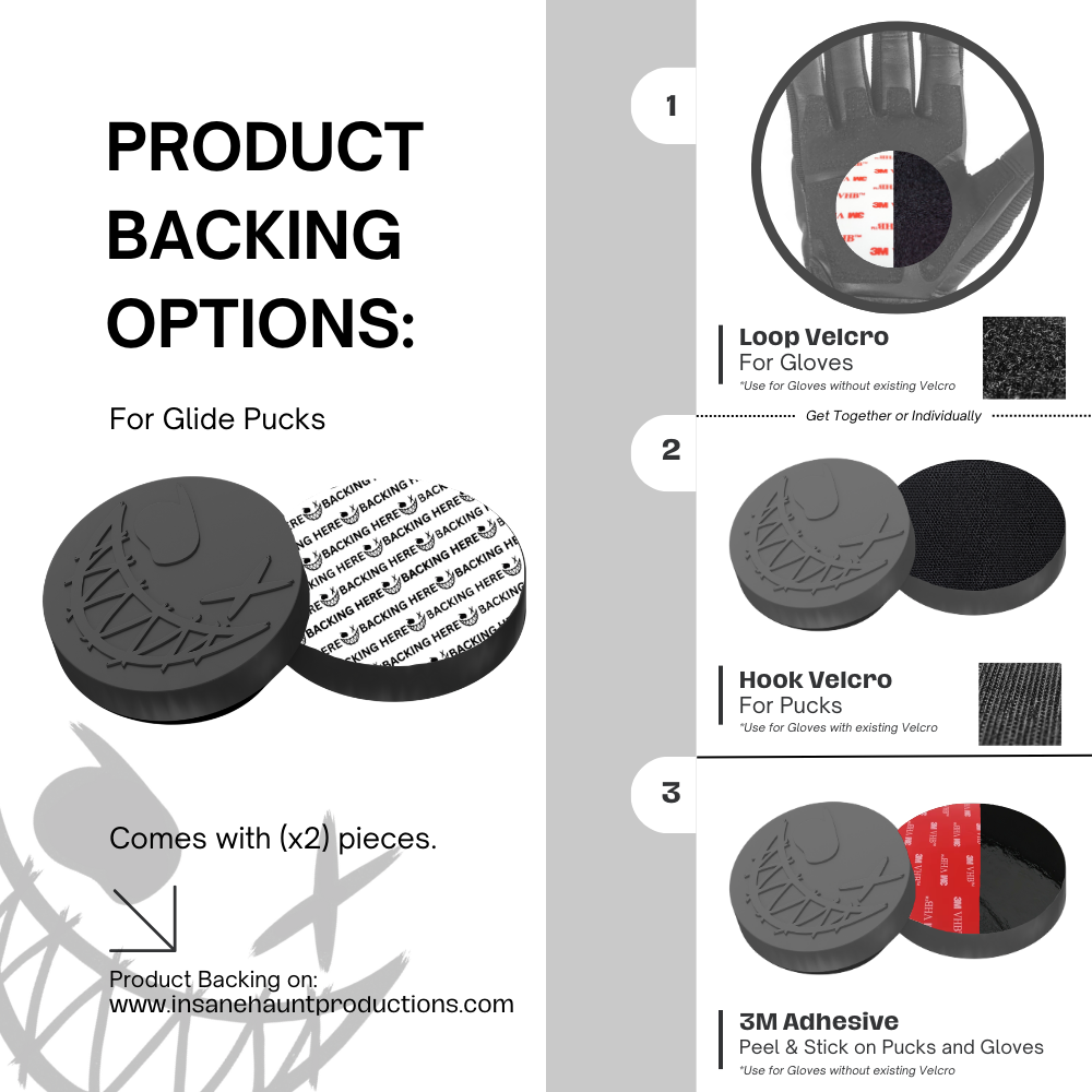 Glide Pucks™ – Insane Haunt Productions LLC